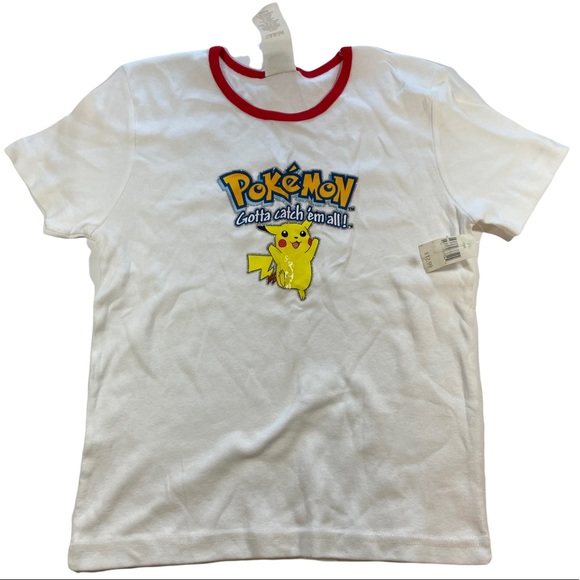 Pokemon | Tops | Vintage 99s Pokmon Nintendo Pikachu Rare Deadstock ...